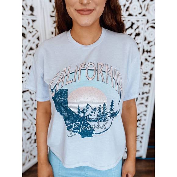 Gilli | Shirts | New Gilli Cali Tee In Lavender | Poshmark